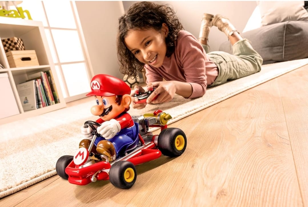 Mario Kart Radio Control Mario Pipe Kart Carrera 275 – Alebrije Toy