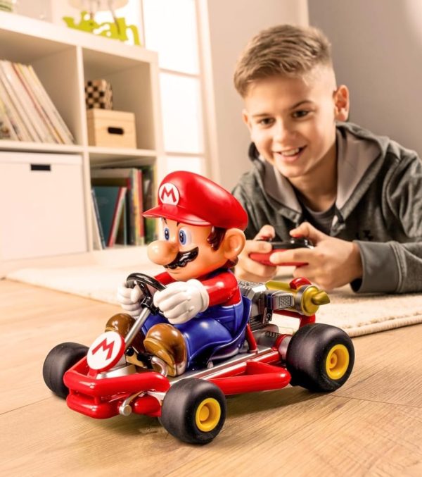 Mario Kart Radio Control Mario Pipe Kart Carrera 275 – Alebrije Toy