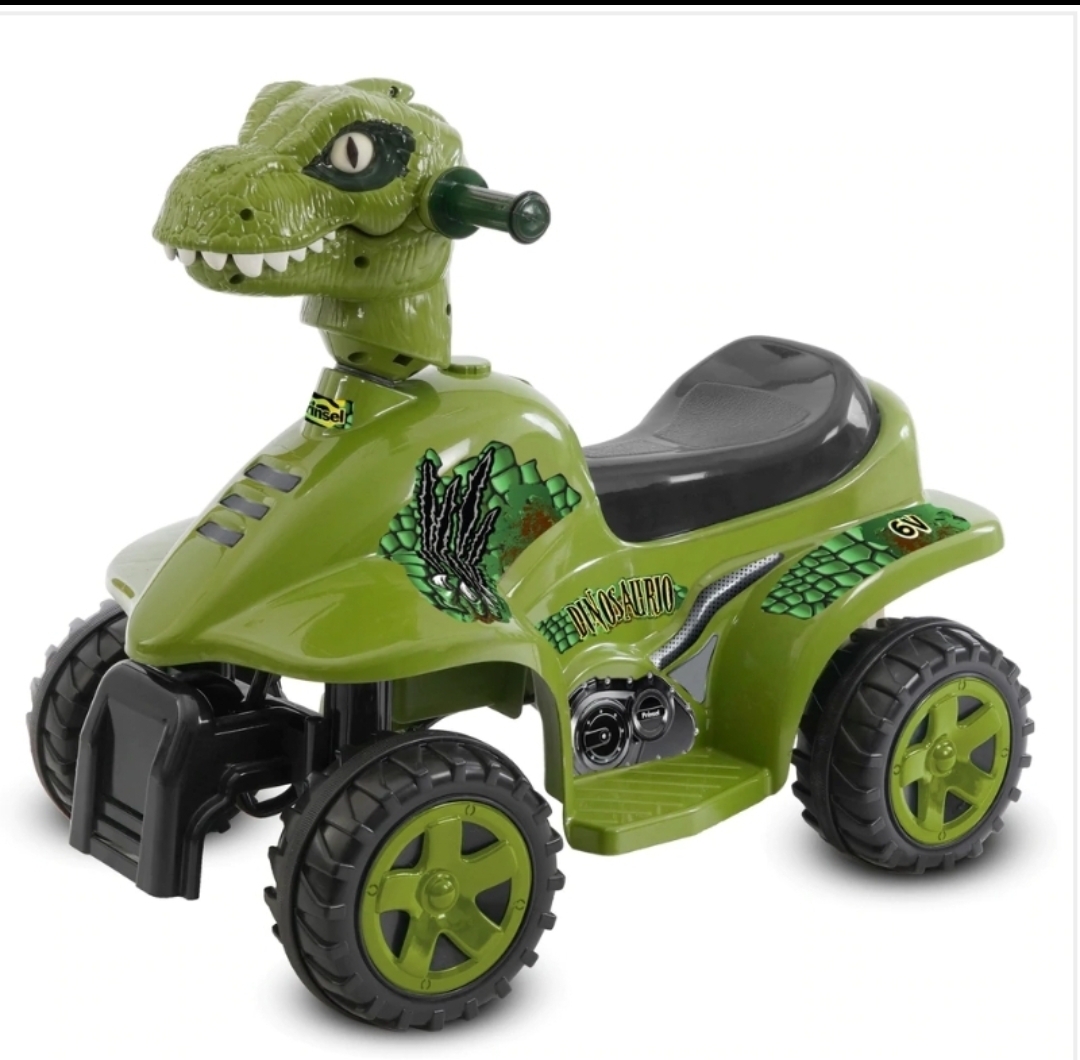 Cuatrimoto Eléctrica Mini Quad T-Rex Prinsel 6v 24001 – Alebrije Toy