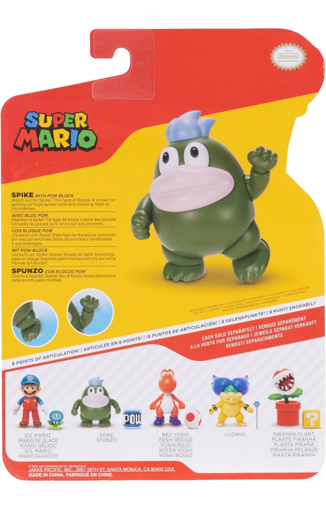 Mario Bros Spike Spùnzo Jakks 25197 – Alebrije Toy